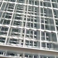 China 19w4 Hot Dipped Galvanized Steel Grating Non Slip 30mm Bearing Bar Pitch YB/T4001.1-2007 for sale