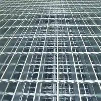 China 19w4 Hot Dipped Galvanized Steel Grating Non Slip 30mm Bearing Bar Pitch YB/T4001.1-2007 for sale