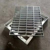 China Stainless Steel Flat Bar Grating 1000x1000mm 30mm Pitch Welded Industrial Floor Decking for sale