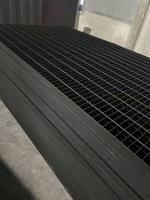 China Hot Galvanized Flat Bar Steel Grating 30mm Bearing Bar Pitch 1000x1000mm for Industrial Walkways for sale