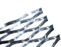 China Galvanized Expanded Metal Sheet 1.5mm Strand 30x10mm Opening for Industrial Use for sale