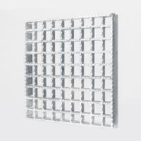 China Welded Industrial Steel Grating 30mm Bearing Bar Pitch Silver Surface 1000x1000mm for sale
