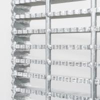 China Welded Industrial Steel Grating 30mm Bearing Bar Pitch Silver Surface 1000x1000mm for sale