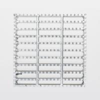 China Machine Pressure Welded Stainless Steel Grating 1000x1000mm Slip Resistant Flooring for sale