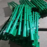 China 60x60mm Post Size PVC Coated Welded Wire Mesh Fence - 1.2m to 2.0m Heights with 2.5mm/3.0mm Wire Diameter for sale