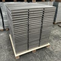 China Stainless Steel Grating 30mm Earing Bar Pitch 32x5mm Load Bar Polished Surface for sale