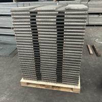 China Polished Stainless Steel Grating Plate 30mm Earing Bar Pitch 32x5mm Load Bar Industrial for sale