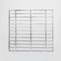 China 30mm Pitch Flat Bar Industrial Steel Grating Hot Galvanized 3mm Cross Bar for sale