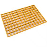 China UV Resistant Glass Fibre Grating Sheets Customized Shape for Construction for sale