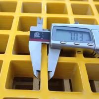 China UV Resistant Glass Fibre Grating Sheets Customized Shape for Construction for sale