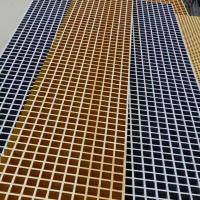 China UV Resistant Glass Fibre Grating Sheets Customized Shape for Construction for sale