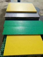 China Customizable Fiberglass Grating Panels Molded 1000m2 Technique for sale
