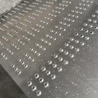 China Industrial Metal Plate With Holes In Rectangular Shape Durable for sale