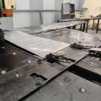 China Industrial Metal Plate With Holes In Rectangular Shape Durable for sale