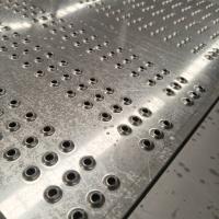 China Stainless Steel Perforated Metal Plate 0.5mm Thick 3mm Hexagonal Hole ISO9001 for sale