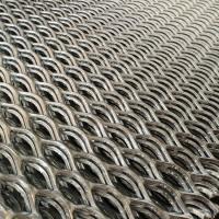 China Max Panel Length 3000 Mm Steel Expanded Metal Sheet Strong And Resilient Structures for sale