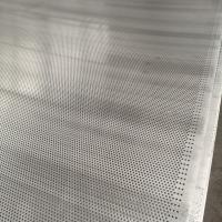 China Customized Height Open Area 30%-70% Perforated Metal Plate Environmental Protection for sale