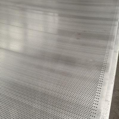 China Customized Height Open Area 30%-70% Perforated Metal Plate Environmental Protection for sale