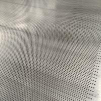 China Customized Height Open Area 30%-70% Perforated Metal Plate Environmental Protection for sale