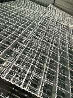 China 10mm Galvanized Surface Serrated Steel Grating Durable 12mm Flat Bar for sale