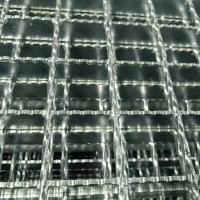 China Untreated Serrated Steel Grating Heavy Duty 50mm Bearing Bar Pitch for sale