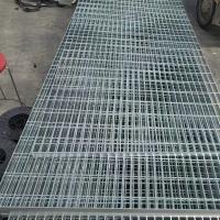 China Untreated Serrated Steel Grating Heavy Duty 50mm Bearing Bar Pitch for sale
