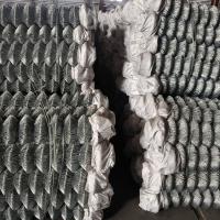 China Powder Coated Chain Link Mesh Fencing ISO9001 100 Sets MOQ Heavy Duty Security for sale