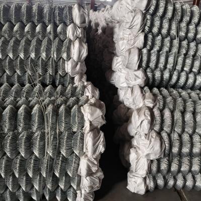 China Powder Coated Chain Link Mesh Fencing ISO9001 100 Sets MOQ Heavy Duty Security for sale