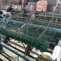 China Varying Link Sizes Galvanized Chain Link Fencing Durable Dependable Perimeter Protection for sale