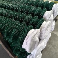 China Varying Link Sizes Galvanized Chain Link Fencing Durable Dependable Perimeter Protection for sale