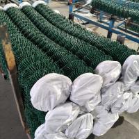 China Varying Link Sizes Galvanized Chain Link Fencing Durable Dependable Perimeter Protection for sale