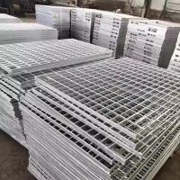 China Industrial Steel Grating 1000x1000mm Hot Galvanized Anti Rust Flooring 3mm Cross Bar for sale