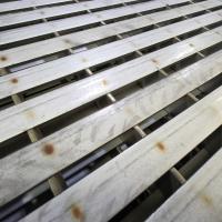 China Stainless Steel Grating 32x5mm Load Bar Polished Surface for Heavy Duty Walkway for sale