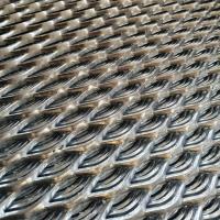 China Galvanized Expanded Metal Sheet Steel Grade 1.5mm Strand 15mm SWM 30mm LWM Piece Sizes 1000x2000mm for sale