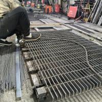 China Hot Galvanized Flat Steel Grating 1000x1000mm 30mm Bearing Bar Pitch Heavy Duty Industrial for sale