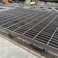 China Hot Galvanized Flat Steel Grating 1000x1000mm 30mm Bearing Bar Pitch Heavy Duty Industrial for sale