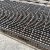 China Hot Galvanized Flat Steel Grating 1000x1000mm 30mm Bearing Bar Pitch Heavy Duty Industrial for sale