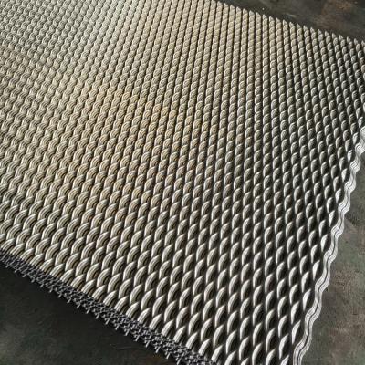China Steel Grade Galvanized Expanded Metal Mesh 15mm SWM 30mm LWM for Construction for sale