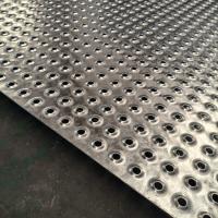 China Electrostatic Powder Spraying Perforated Metal Plate With Holes Hexagonal Hole Pattern for sale