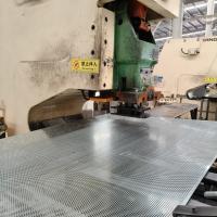 China Hexagonal Hole Perforated Metal Plate 10mm Aperture 30-70% Open Area for Industrial Filtration for sale
