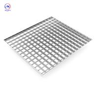 China 3mm Cross Bar Thickness Industrial Steel Grating Since 1990 Stainless Steel Texture For Industrial for sale