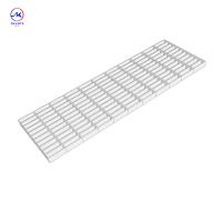 China ZHUOTE Industrial Steel Grating 30mm Bearing Bar Pitch Welded Steel Floor Decking for sale