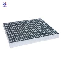 China ZHUOTE Industrial Steel Grating 30mm Bearing Bar Pitch Welded Steel Floor Decking for sale