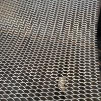 China Expanded Metal Sheet 1.5mm Strand Thickness 30x10mm Opening Q235 Steel 1m Width for sale
