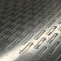 China 3mm Hole Hexagonal Perforated Metal Plate 0.5mm Thick ISO9001 Sound Absorption for sale