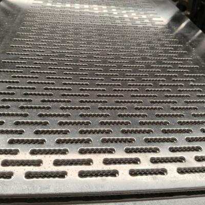 China 3mm Hole Hexagonal Perforated Metal Plate 0.5mm Thick ISO9001 Sound Absorption for sale