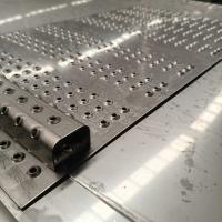 China 30mm Square Aperture Perforated Metal Plate Versatile Solution for Various Industries for sale
