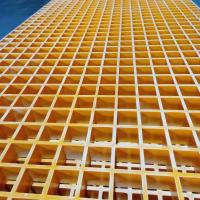 China Easy Quick Installation Fiberglass Grate Sheets With Molded Technique for sale