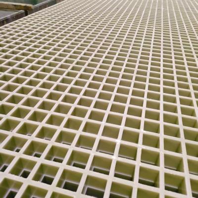 China Molded Fiberglass Grating Panels 1220mm x 3660mm Customizable Heavy Duty 1000m2 Capacity for sale