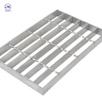 China Hot Galvanized Flat Steel Grating 30mm Bearing Bar Pitch 1000x1000mm Industrial Flooring for sale